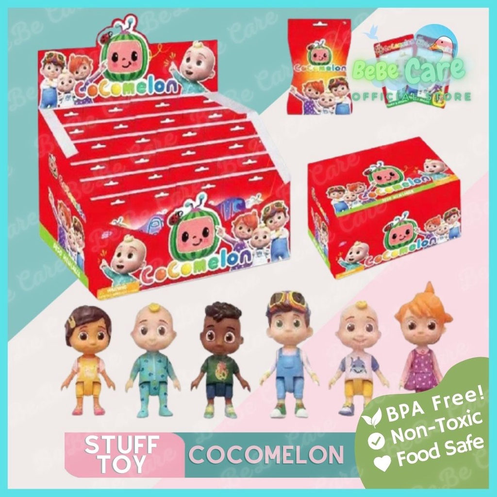 BebeCare!1PC Cocomelon Official Friends & Family, 6 Figure Pack - 3 ...