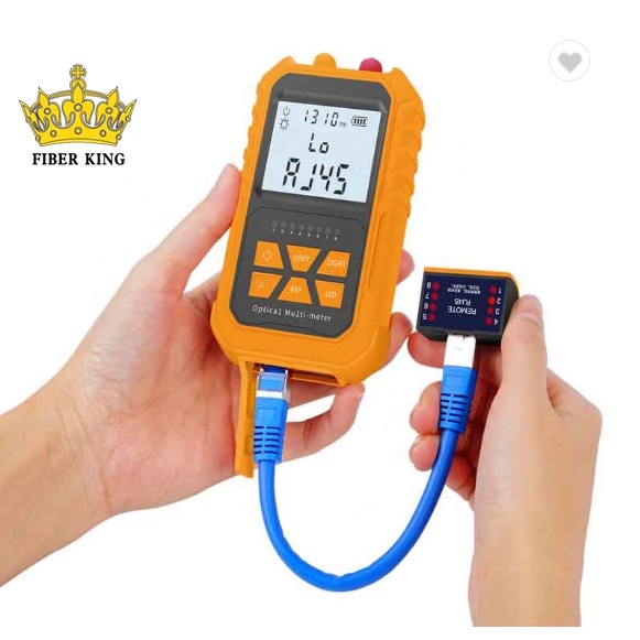 Fiber King Optical fiber optical power meter red light source all-in ...