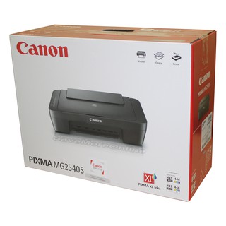 Canon PiXMA MG2540S 3-in-One Printer with Black and Colour Standard ...