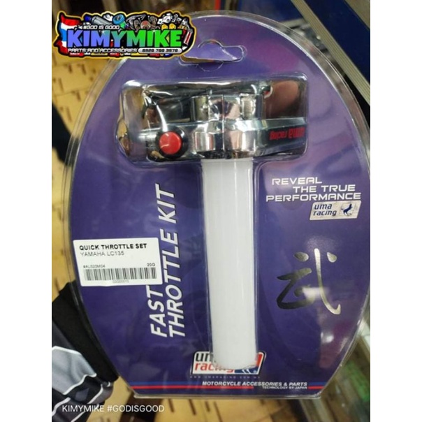 UMA QUICK THROTLE WITH CABLE UNIVERSAL | Shopee Philippines