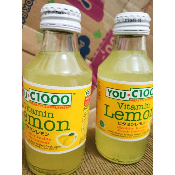 You C1000 Lemon Vitamins 140 ml | Shopee Philippines