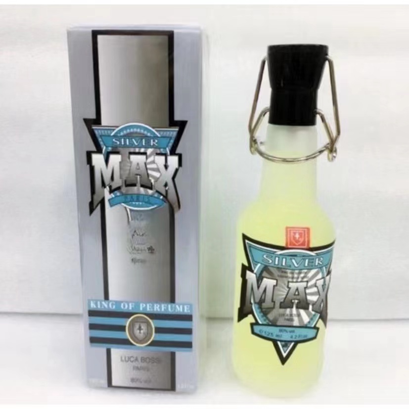 SILVER MAX PERFUME FOR MEN 125ML | Shopee Philippines