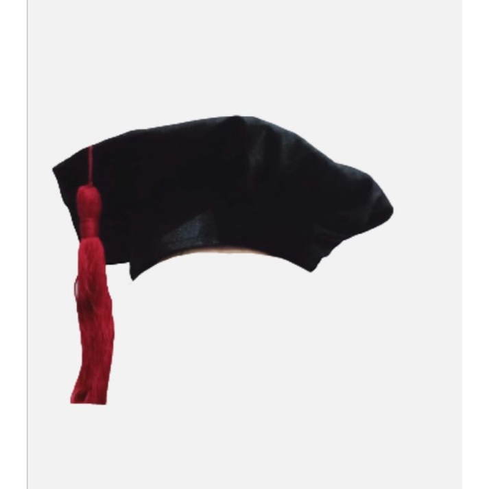 Masteral and Doctorate Academic Beret Graduation Cap with tassel ...