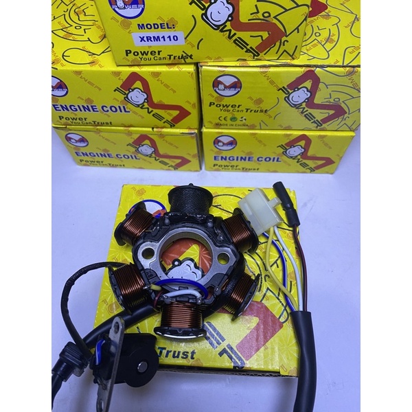 M-POWER STATOR COIL (XRM -110) | Shopee Philippines