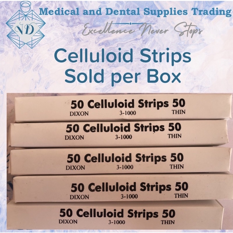 Dental Celluloid Matrix (Sold per Box) | Shopee Philippines