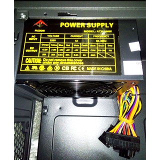 CPU CASE Micro ATX FUZION with PSU 700 WATT & 2 RGB LED FAN Brand new ...