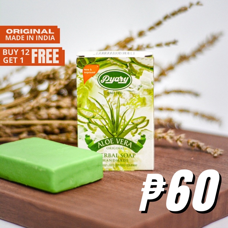Pyary Aloevera Soap (ORIGINAL) | Shopee Philippines
