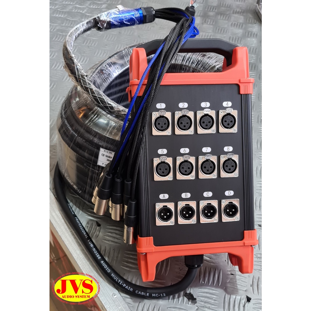 Lidge 8 input + 4 output 30 meters Snake Cable | Shopee Philippines