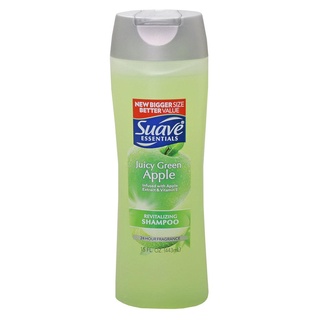 Suave Essentials Juicy Green Apple, 15 fl oz (Revitalizing Shampoo ...