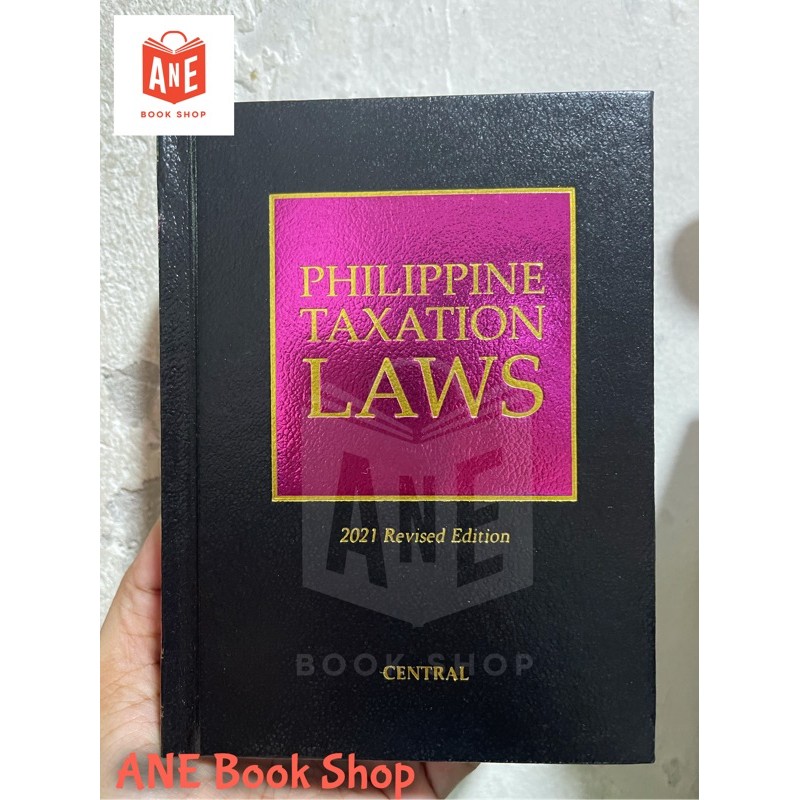 AUTHENTIC Philippine Taxation Laws 2021 edition by Central Books ...