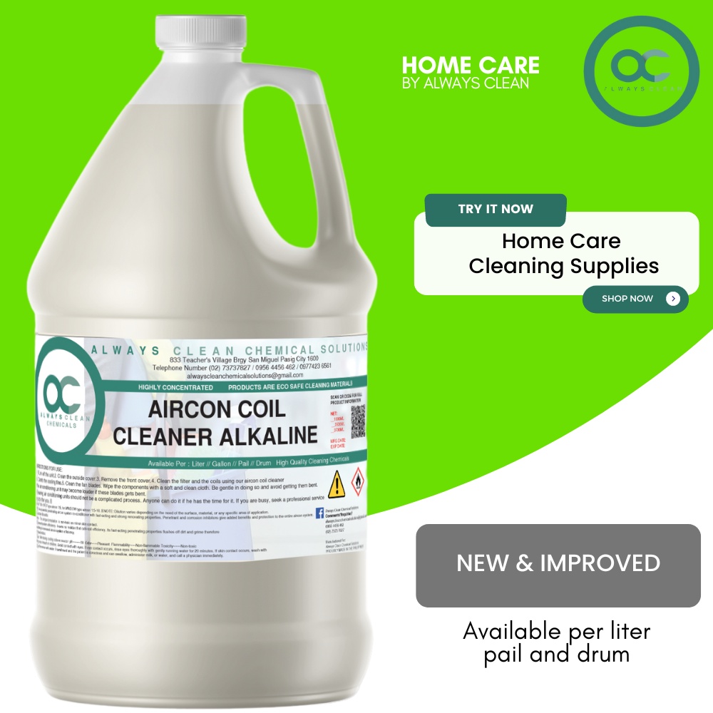 AIRCON COIL CLEANER 1 GALLON | Shopee Philippines