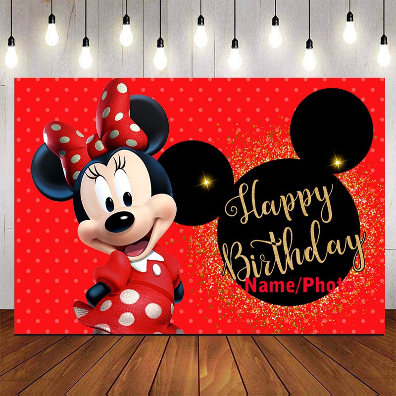 Minnie Mouse Birthday Wallpaper