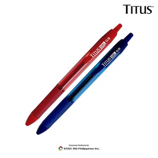 12pcs Titus Gel 0.5 Retract with Grip Ballpen | Shopee Philippines