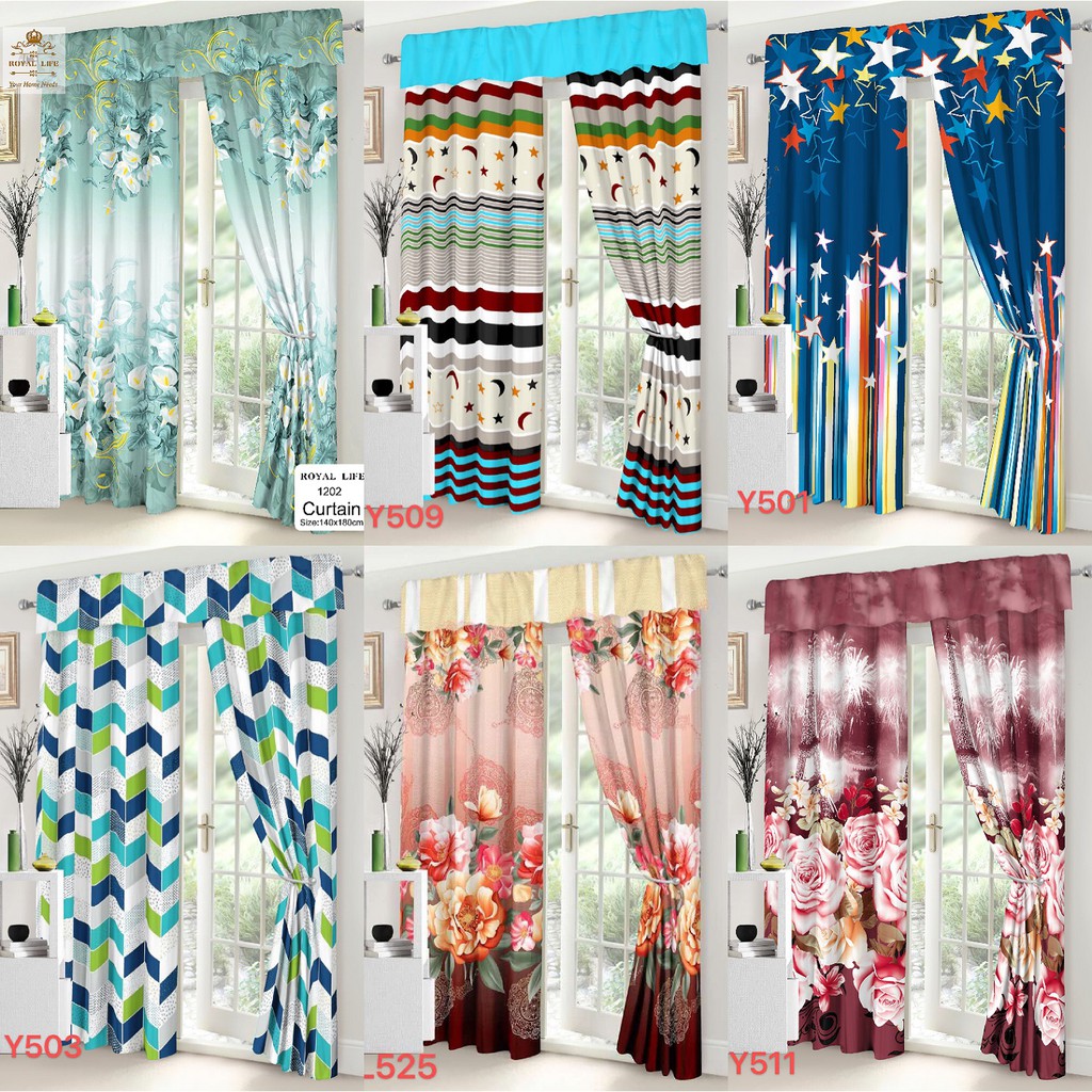 Home Decor Curtain for Windows and Doors | Shopee Philippines