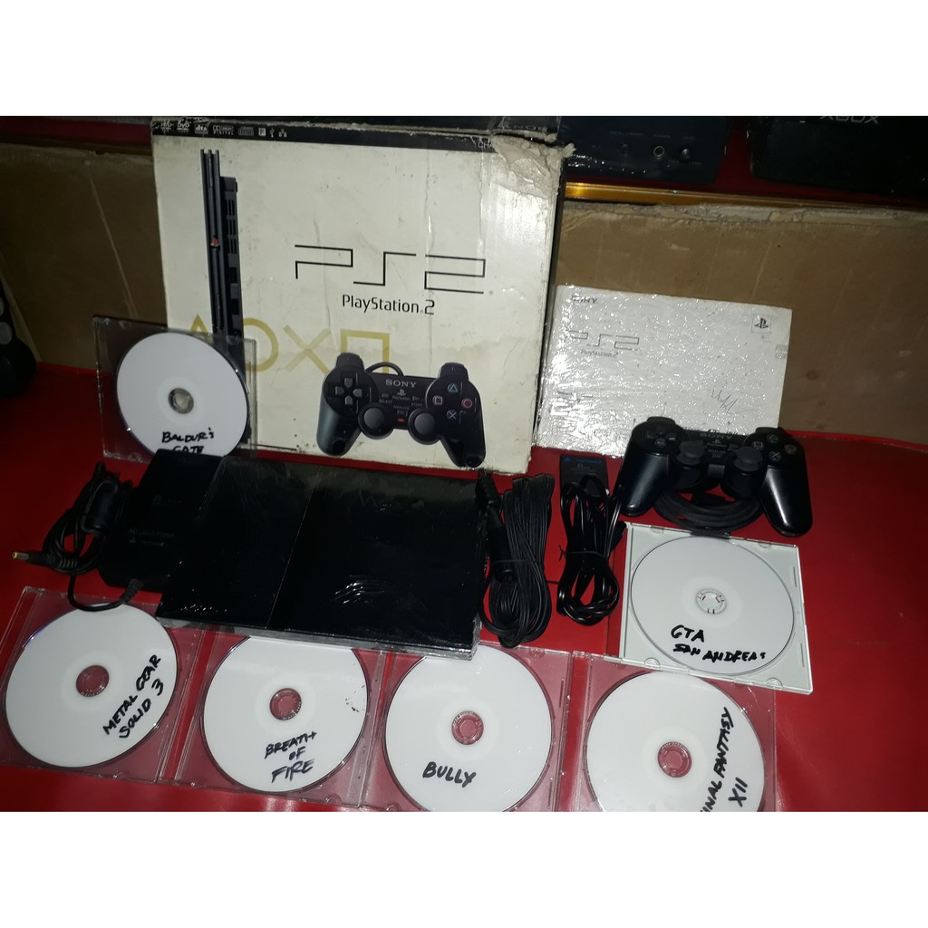 PlayStation 2 Slim in Box Bundle - munimoro.gob.pe
