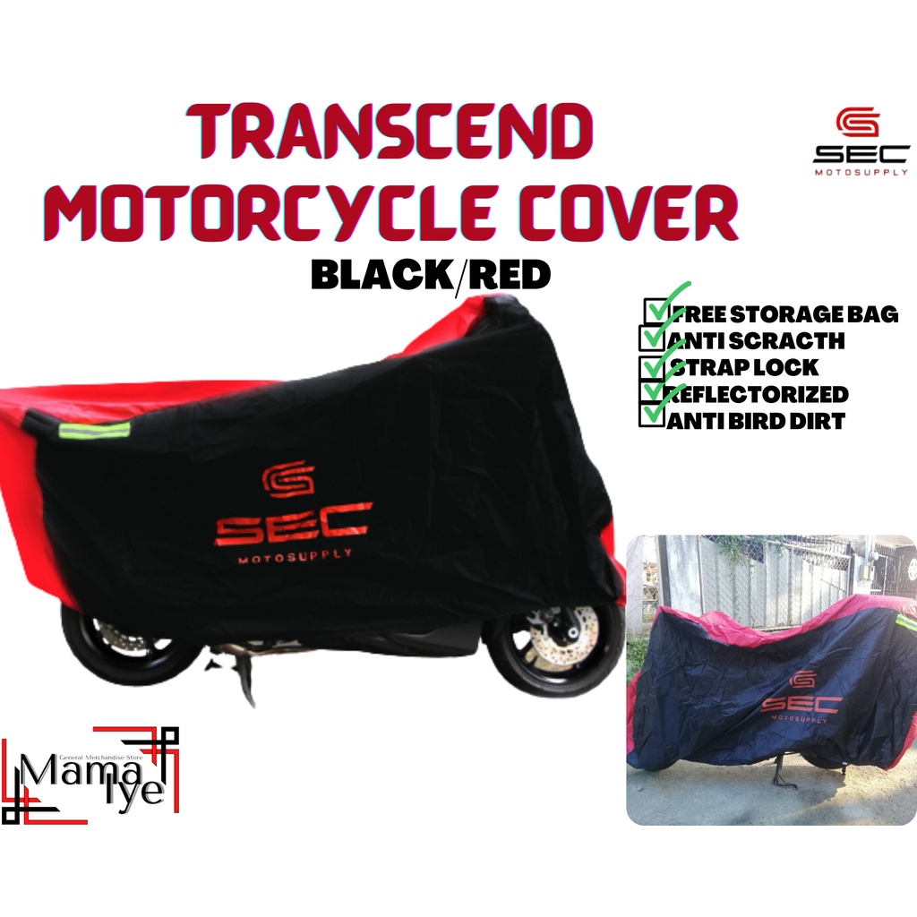 KEEWAY BLADE 125 |MOTORCYCLE COVER TRANSCEND BLK/RED,DURABLE/SALE|COD ...