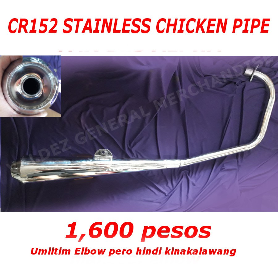 CR 152 Stainless Chicken Pipe CR152 | Shopee Philippines