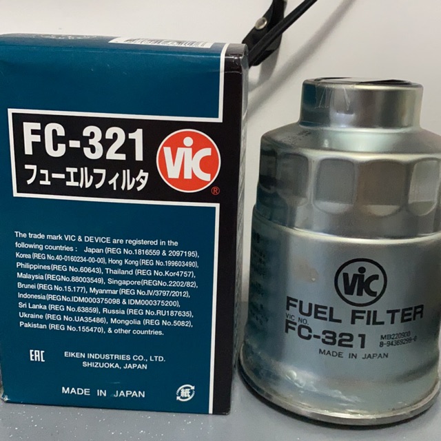 FC-321 Vic Fuel Filter hyundai starex 97-up, KC2700, L200,L300 ...