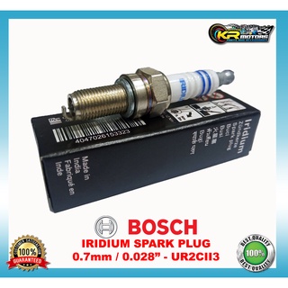 Bosch R6 UR2CII30 Iridium Spark Plug for Motorcycle ( Long Thread ...