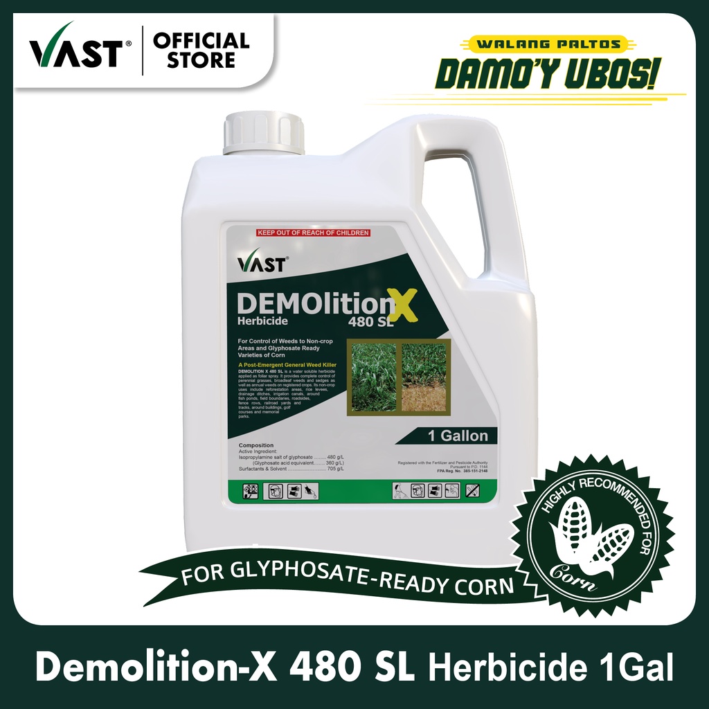 Vast Demolition X 480 SL Herbicide / Weed Killer / Weed Eliminator 1 ...
