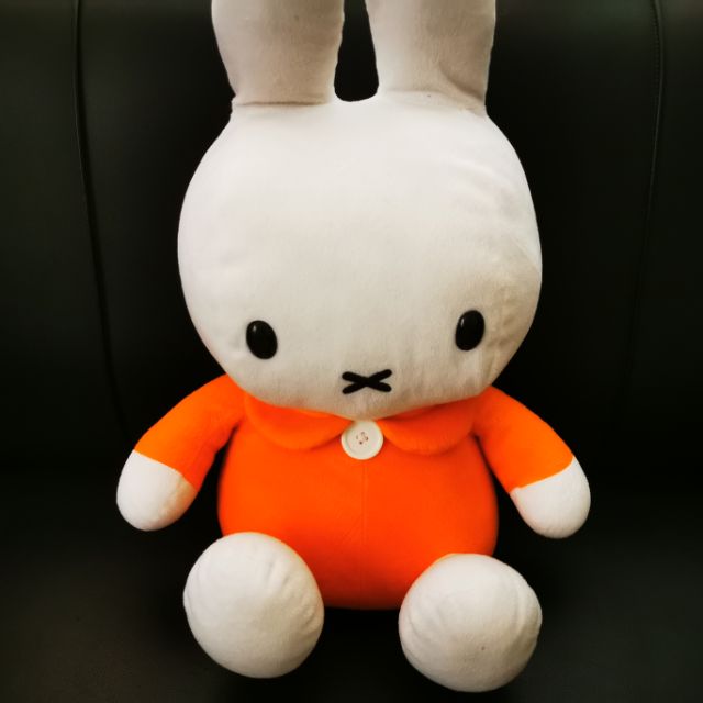 Miffy Orange Plush (Big) | Shopee Philippines