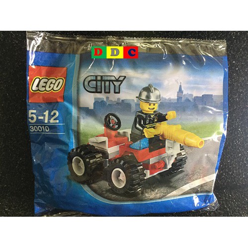 LEGO CITY 30010 FIRE CHIEF AND QUAD POLYBAG (SEALED) | Shopee Philippines