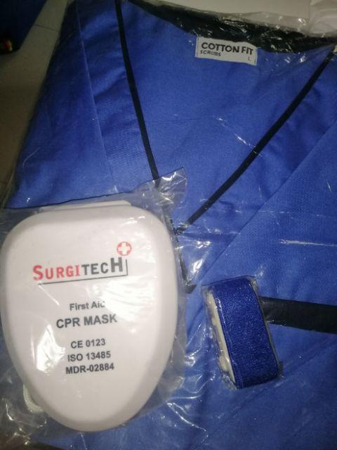 SURGITECH First-Aid CPR Mask | Shopee Philippines