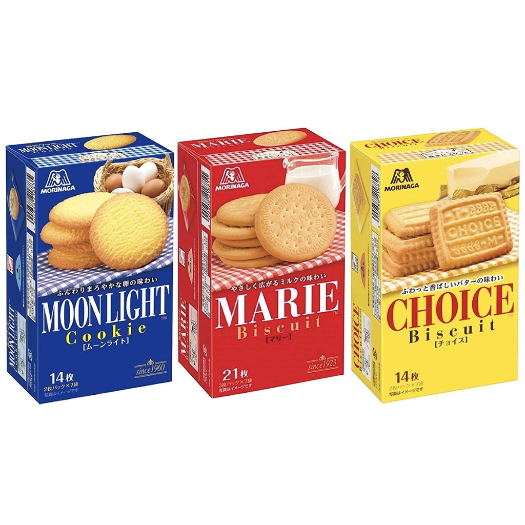 Japan Morinaga Marie / Moonlight Biscuits | Shopee Philippines