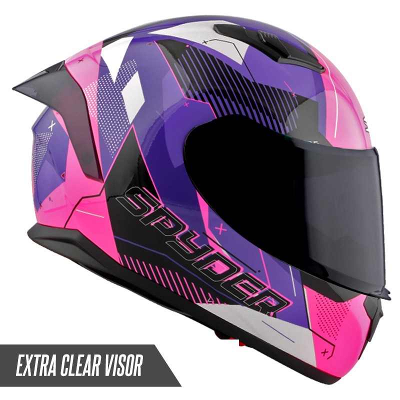 Spyder Full-Face Helmet ROGUE GD Series 1 (FREE CLEAR VISOR) | Shopee ...