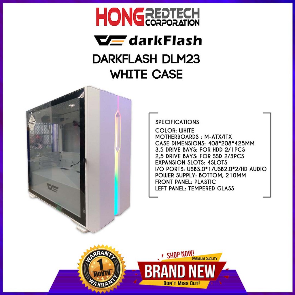 DARKFLASH DLM23 WHITE CASING | Shopee Philippines