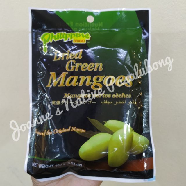 Dried Green Mangoes 100g | Shopee Philippines