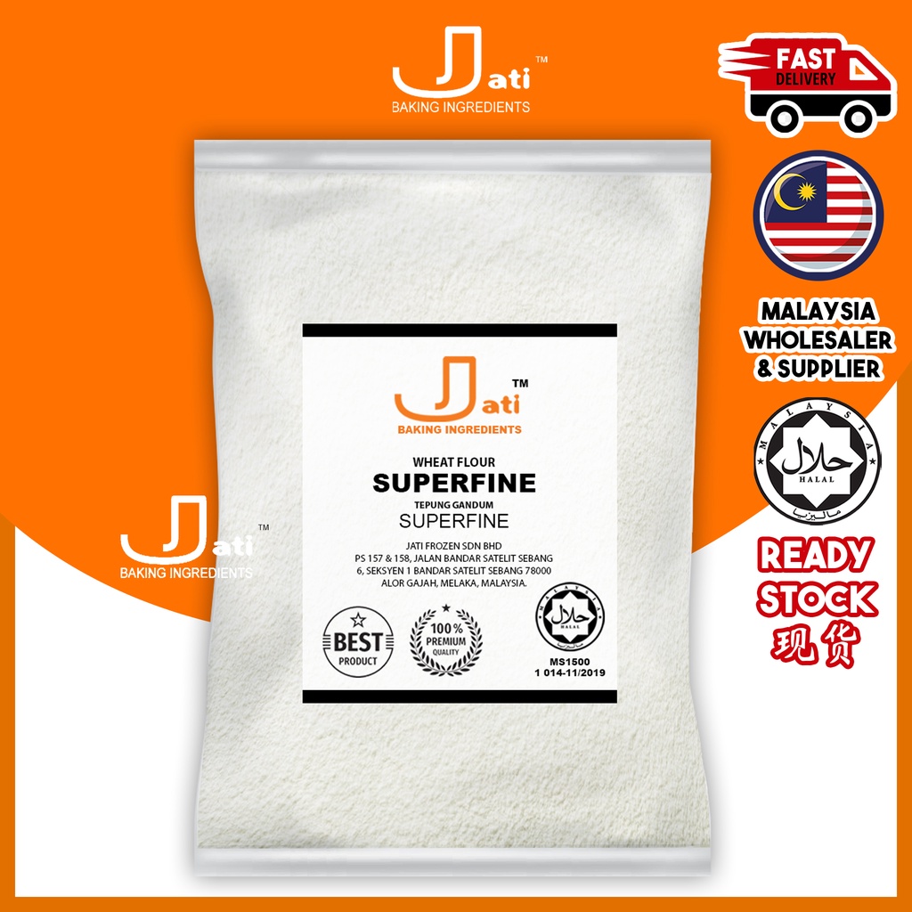 Superfine Flour Halah (Cake Flour) Baking Tepung Superfine 1KG | Shopee ...
