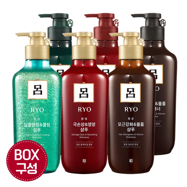 Korea RYO Hair Root Strengthener/Damage care/Scalp Deep Cleansing ...