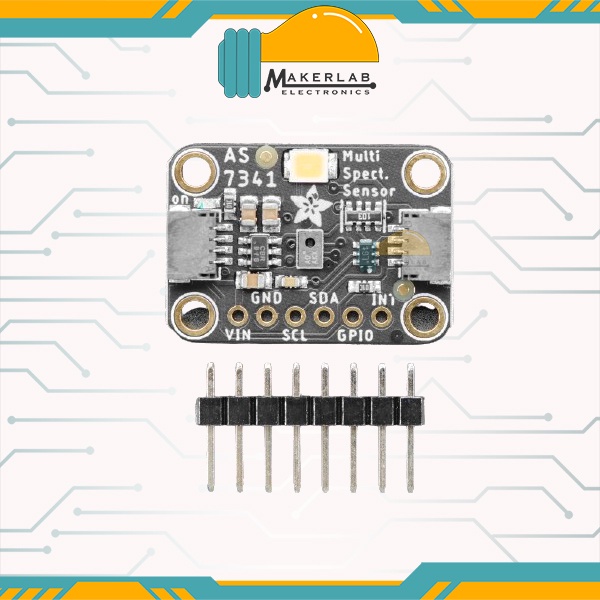 Adafruit AS7341 10-Channel Light / Color Sensor Breakout - STEMMA QT / Qwiic | Shopee Philippines