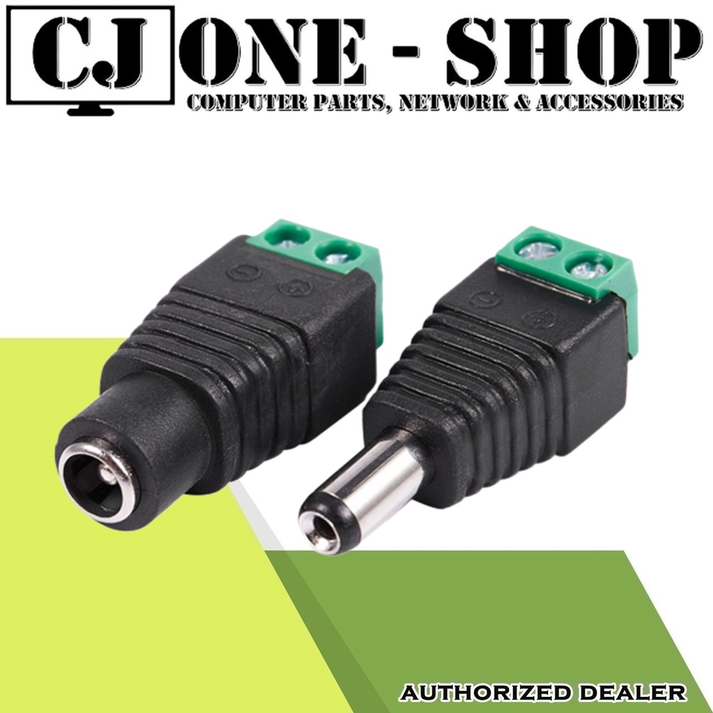 12V DC Male Balun Plug Power Connector | Shopee Philippines