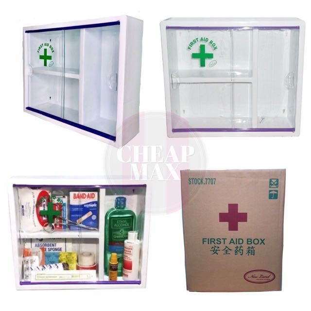First Aid Medicine Cabinet