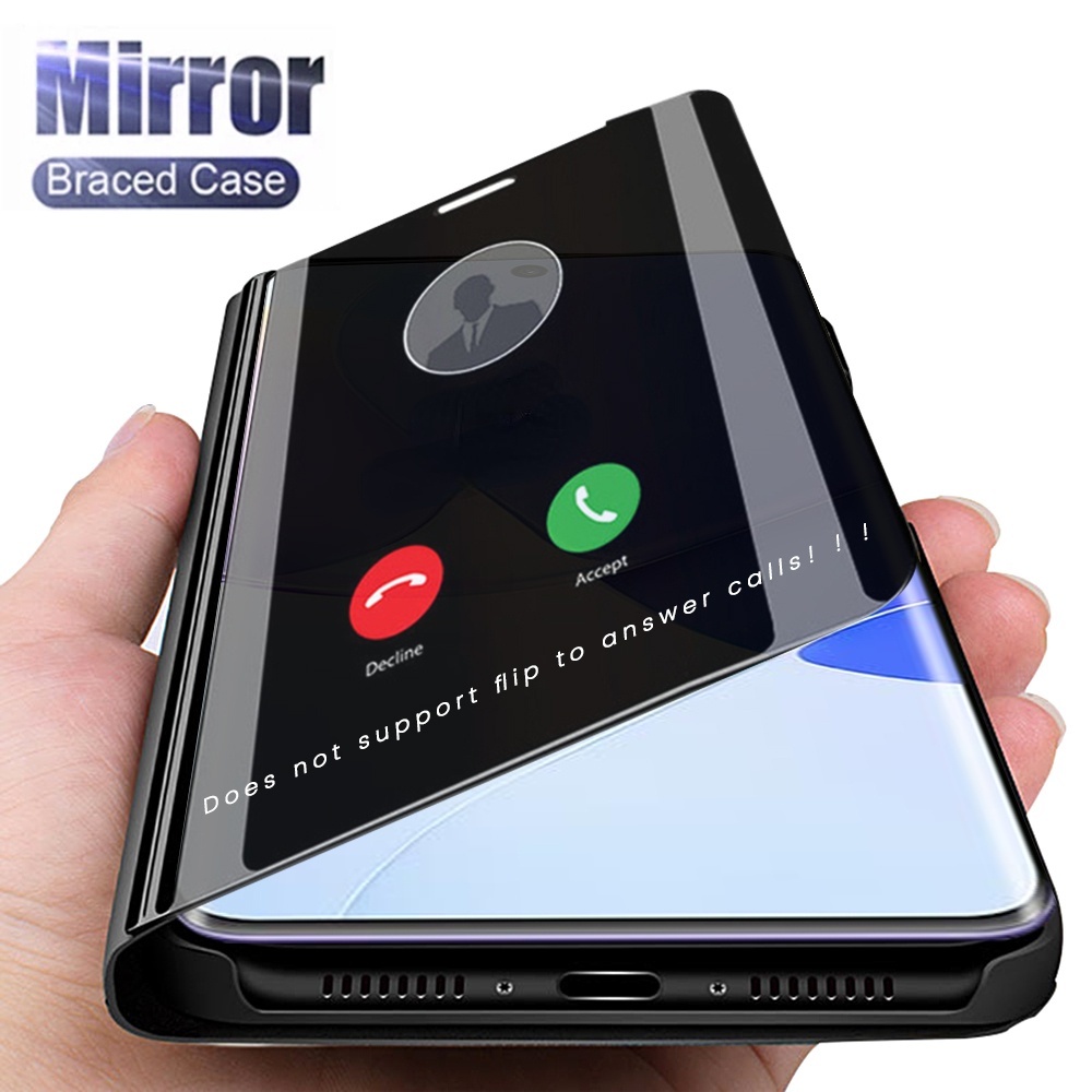 For Huawei Nova 9 Case Smart Mirror Flip Phone Cover Case on Hauwei Huawey Nova9 Nova 9 NAM-LX9 ...