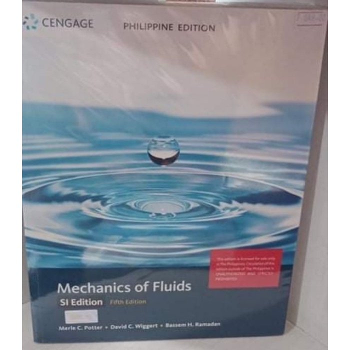 Download Mechanics of Fluids 5th Edition By. Merle Potter, David ... Download Mechanics of Fluids 5th Edition By. Merle Potter, David ...