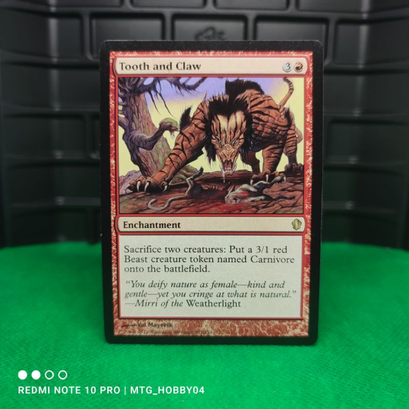Tooth and Claw - mtg commander | Shopee Philippines