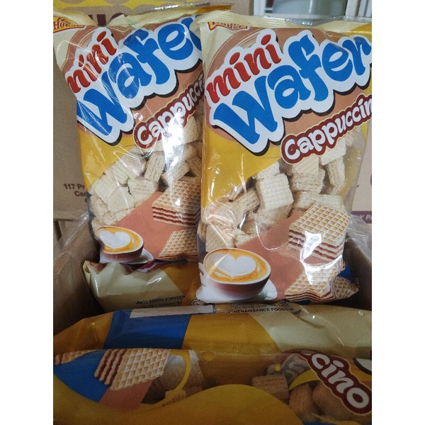 Hapi Haus Mini Wafer Cappuccino 200g | Shopee Philippines