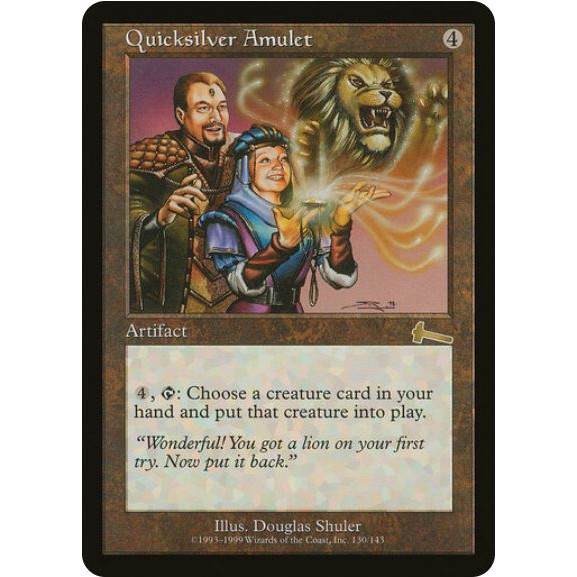 Magic the Gathering | Quicksilver Amulet | Shopee Philippines