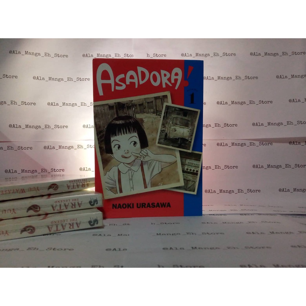 Asadora! Manga Volume 1 by Naoki Urasawa, English, Preloved, Viz Media ...
