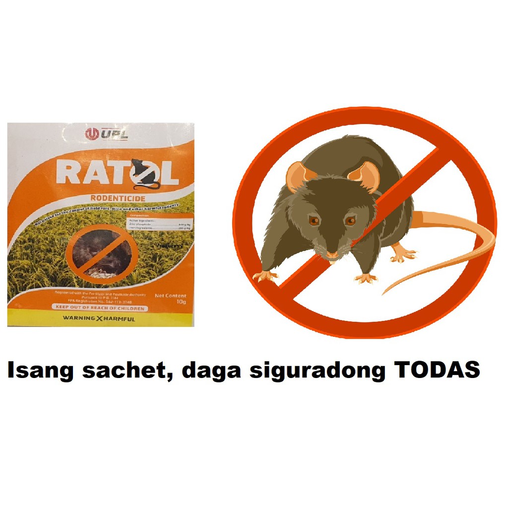 Rat POISON Ratol Zinc Phosphide Rodenticide Rat Killer Rat Kill (UPL ...