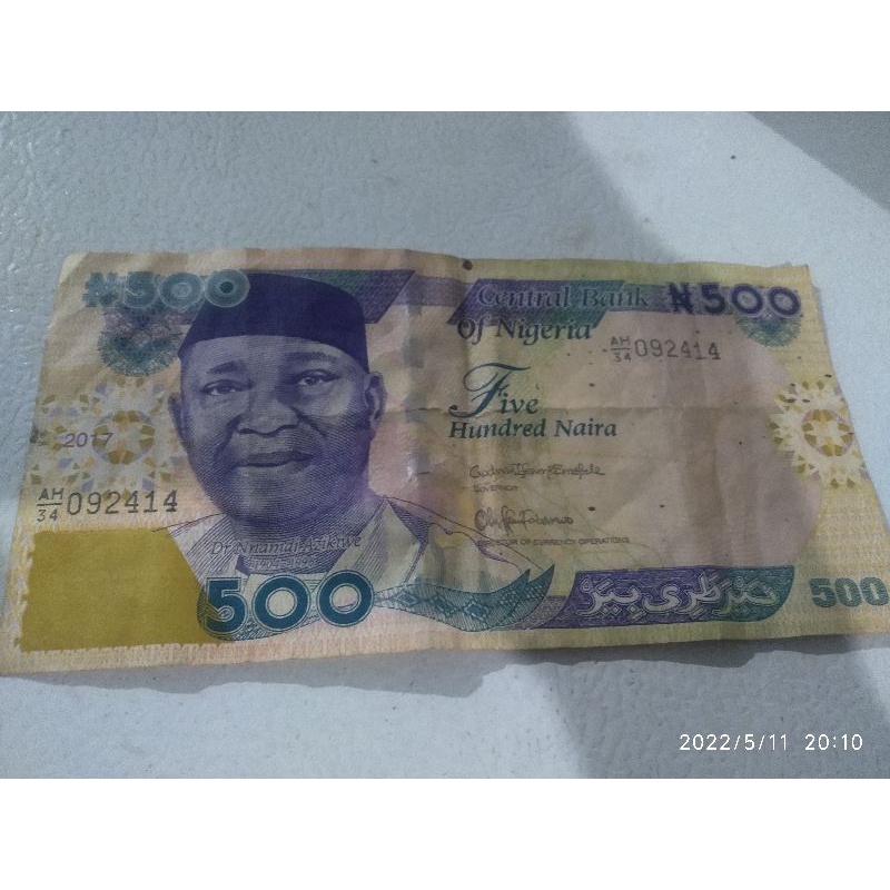 500 naira Foreign Dollar Money Banknotes (Original) | Shopee Philippines