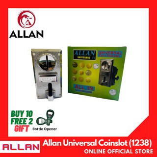 ALLAN Universal Coin Slot in Silver Panel New COINSLOT(1238) | Shopee ...
