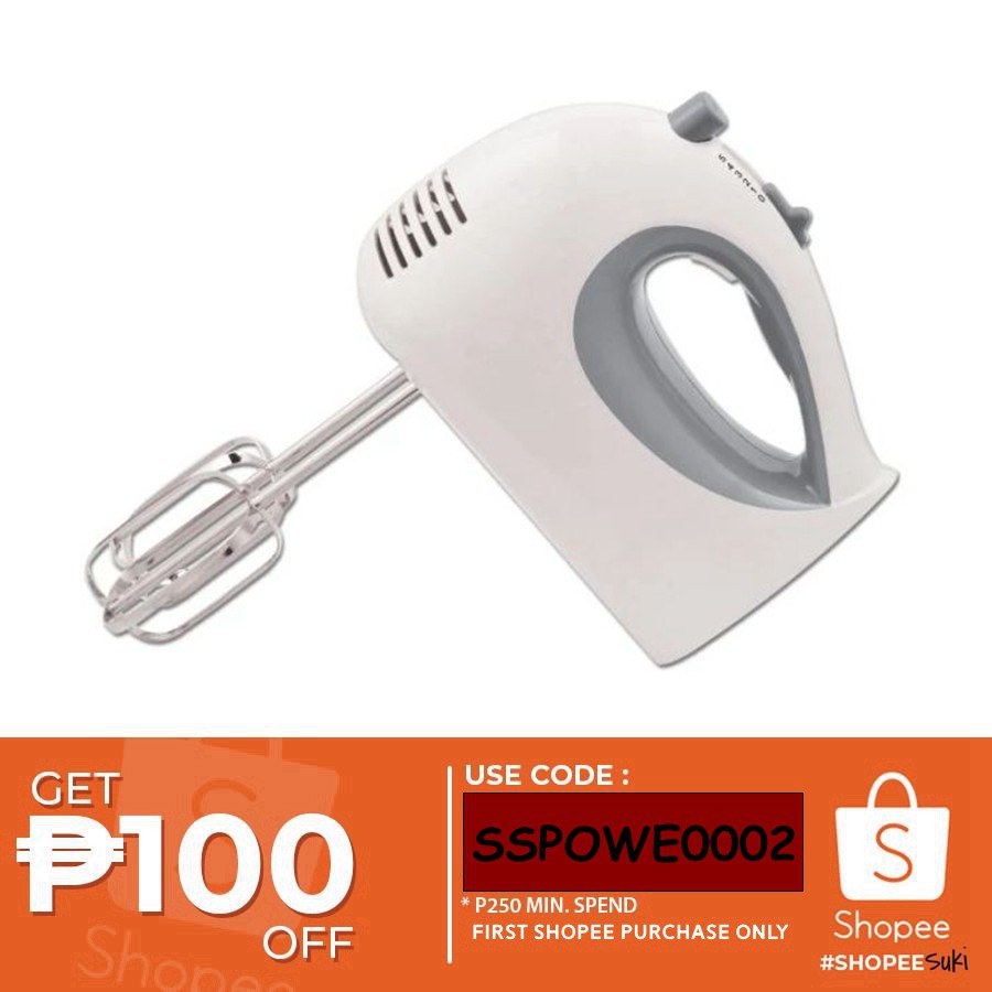 Imarflex IMX-250 Portable Hand Mixer (White) | Shopee Philippines