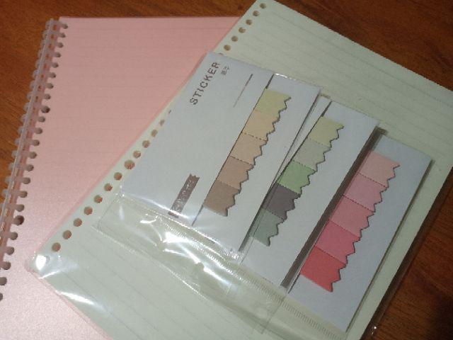 Gradient Pantone Color sticky notes bookmarker | Shopee Philippines