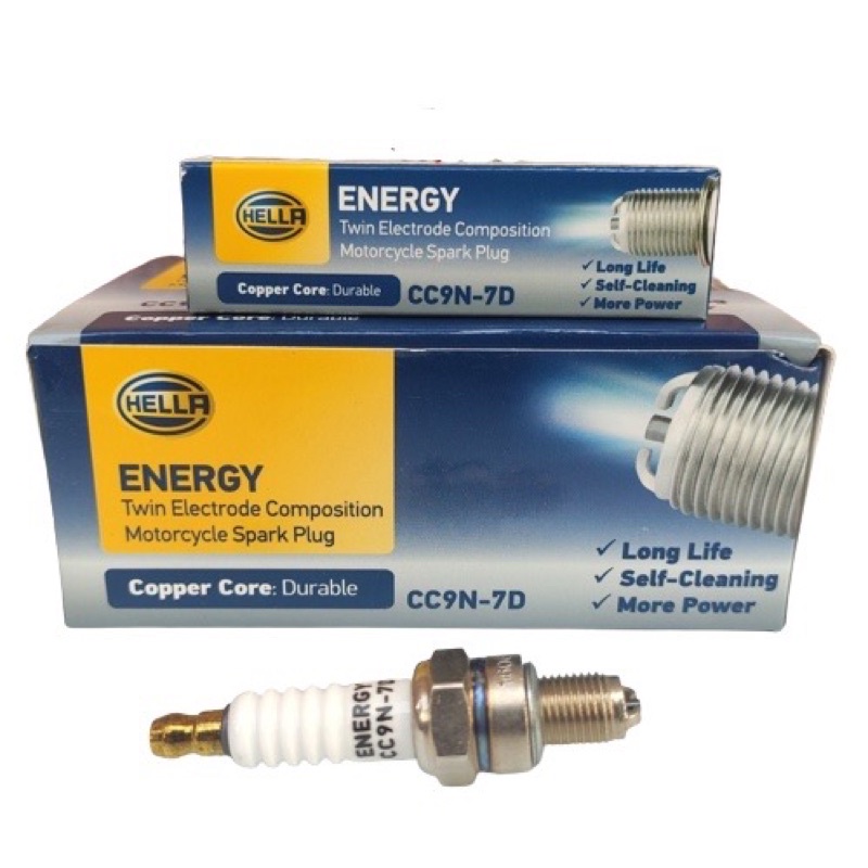 HELLA Electrode Spark Plug /Bella Sparkplug Motorcycle | Shopee Philippines