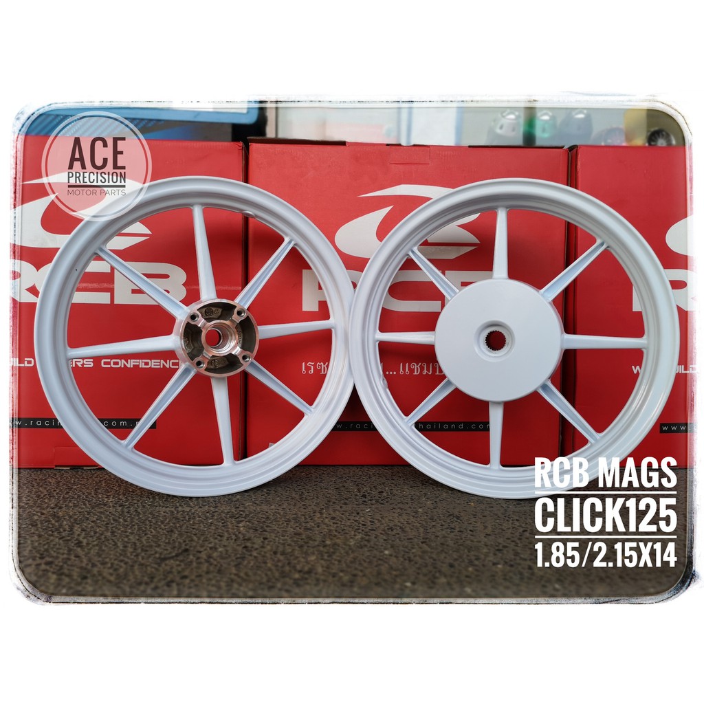 RCB MAGS SP811 [RB8] CLICK125 1.85/2.15 X 14 | Shopee Philippines