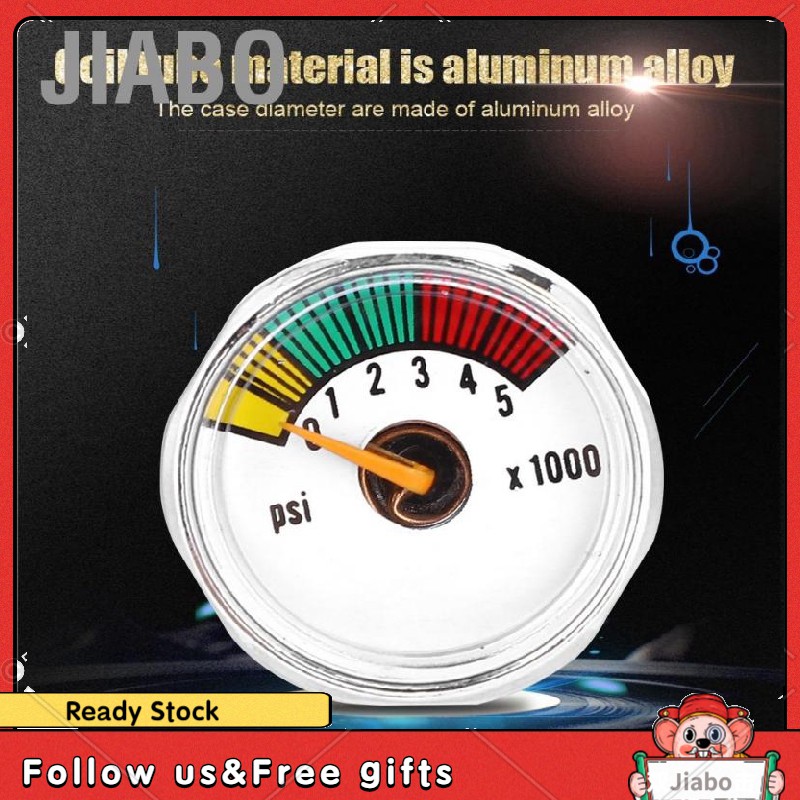[Ready Stock]Jiabo 3000psi & 5000psi 1/8NPT Micro Mini Gauge Manometer ...